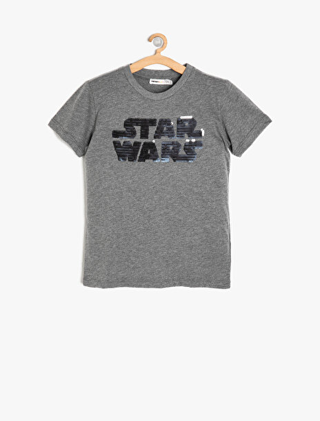 Koton Erkek Çocuk Star Wars Baskılı T-Shirt Koton Erkek Çocuk Star Wars Baskılı T-Shirt