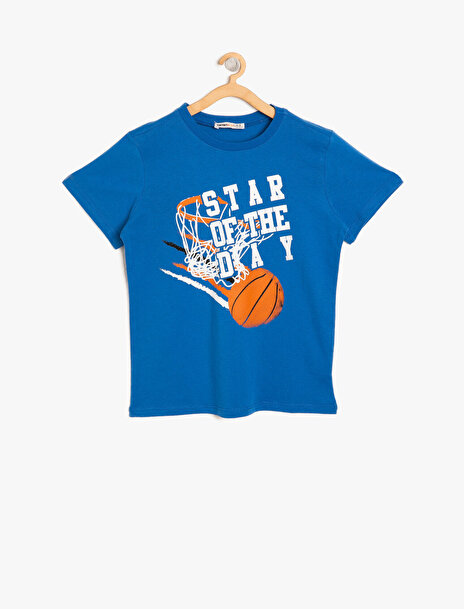 Koton Erkek Çocuk Yazılı Baskılı T-Shirt