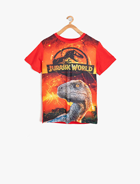 Koton Erkek Çocuk Jurassic World Baskılı T-Shirt