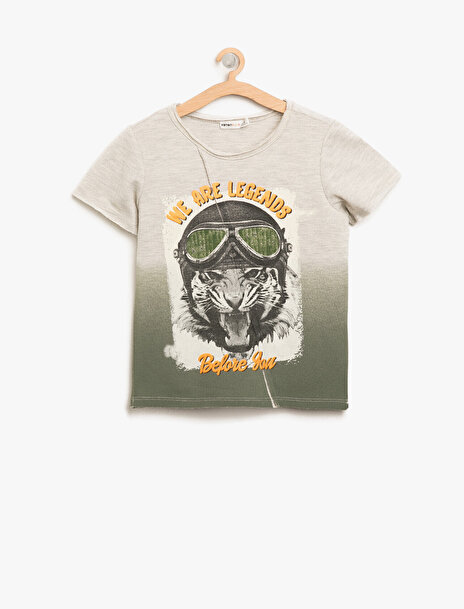Koton Erkek Çocuk Baskılı T-Shirt