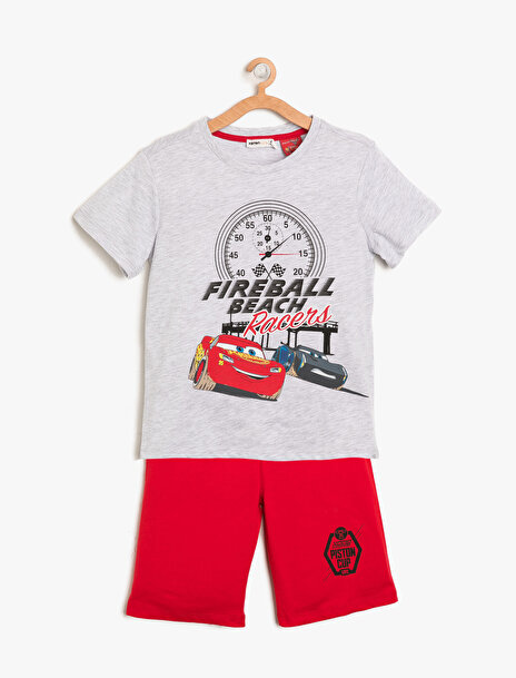 Koton Erkek Çocuk Arabalar Baskılı Pijama Seti Koton Erkek Çocuk Arabalar Baskılı Pijama Seti