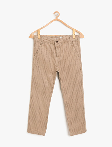 Koton Erkek Çocuk Desenli Pantolon