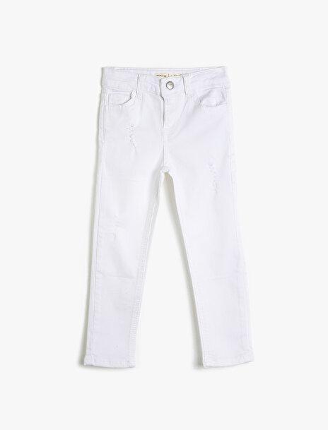 Koton Erkek Çocuk Normal Bel Cep Detaylı Jean Pantolon Koton Erkek Çocuk Normal Bel Cep Detaylı Jean Pantolon