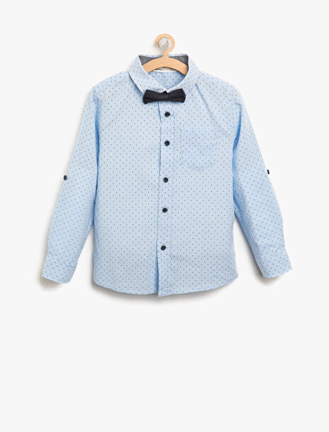 Koton Erkek Çocuk Papyon Detaylı Gömlek