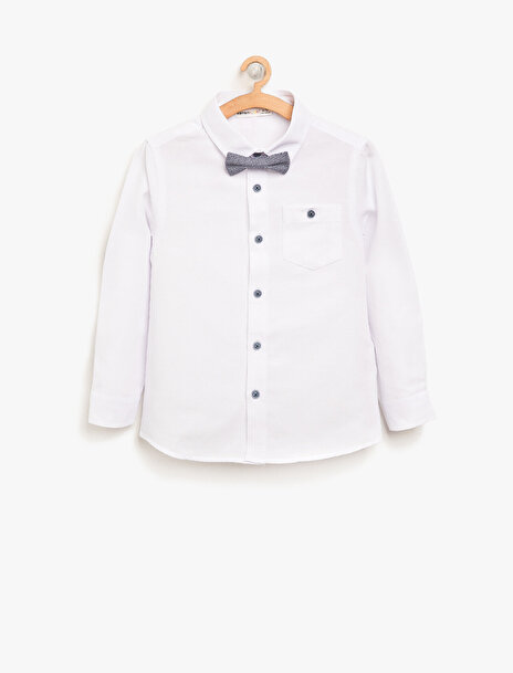 Koton Erkek Çocuk Papyon Detaylı Gömlek