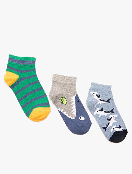 Koton Erkek Çocuk Erkek Çocuk 3'lü Çorap
