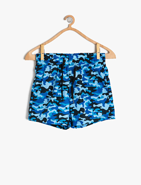 Koton Erkek Çocuk Kamuflaj Desenli Deniz Şortu Koton Erkek Çocuk Kamuflaj Desenli Deniz Şortu