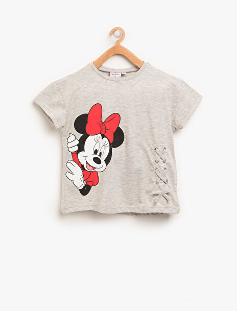 Koton Kız Çocuk Minnie By Koton T-Shirt