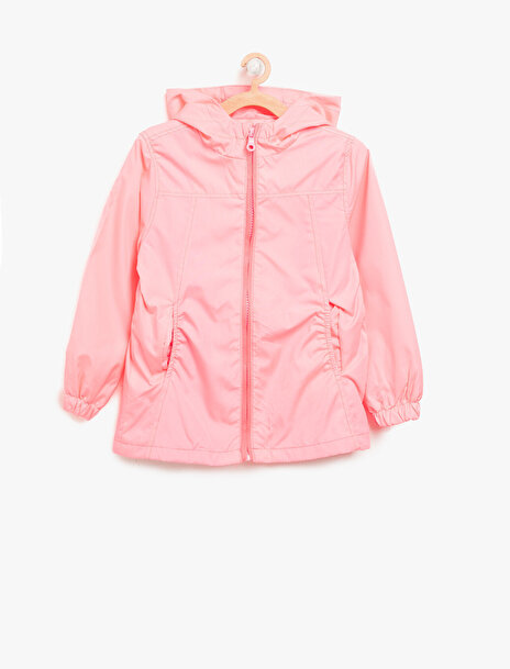 Koton Kız Çocuk Kapüşonlu Mont