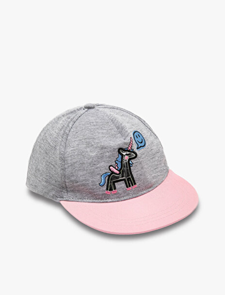 Koton Kız Çocuk Aplikeli Şapka