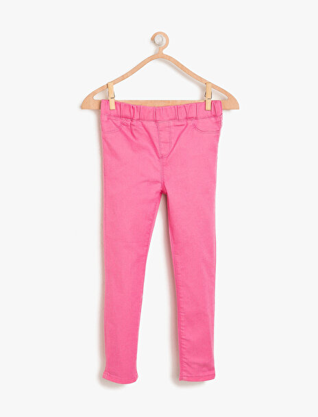 Koton Kız Çocuk Dar Kesim Pantolon