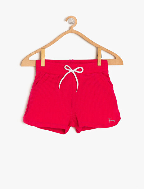 Koton Kız Çocuk Beli Bağlamalı Şort
