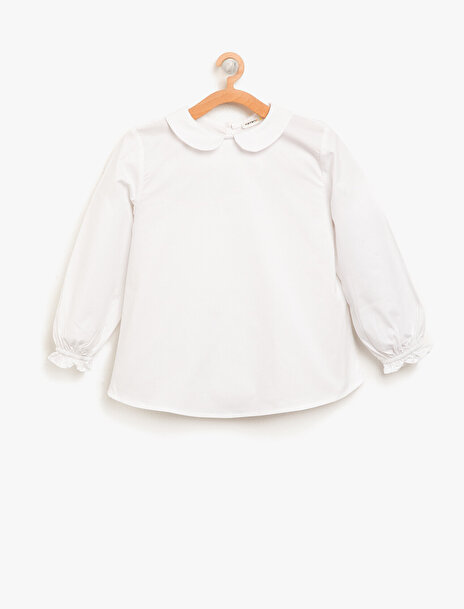 Koton Kız Çocuk Bebe Yaka Bluz