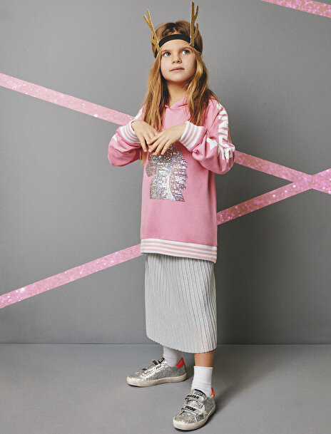 Koton Kız Çocuk Pilili Etek