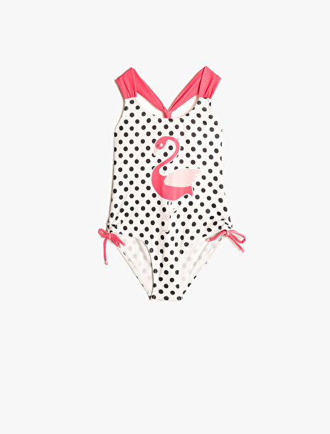 Koton Kız Çocuk Puantiyeli Mayo