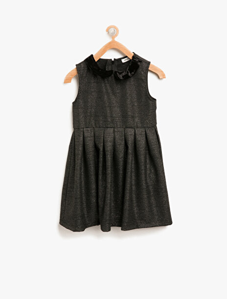 Koton Kız Çocuk Bebe Yaka Elbise