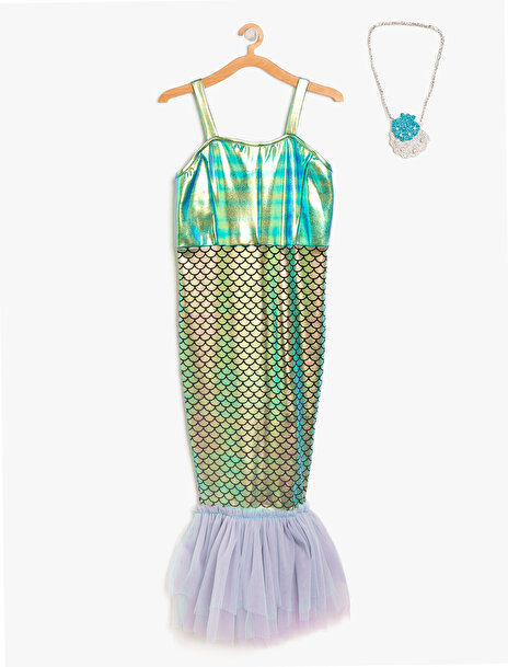 Koton Kız Çocuk Deniz Kızı Kostüm Seti