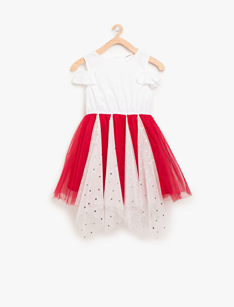 Koton Kız Çocuk Tütü Detaylı Elbise