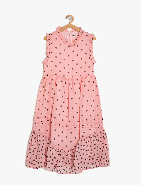 Koton Kız Çocuk Puantiyeli Elbise