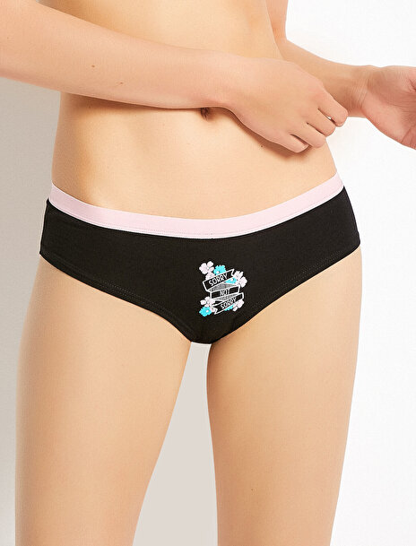 Koton Kadın İşlemeli Külot