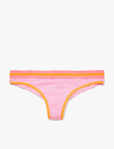 Koton Kadın Düşük Bel Çizgili Brazilian Külot