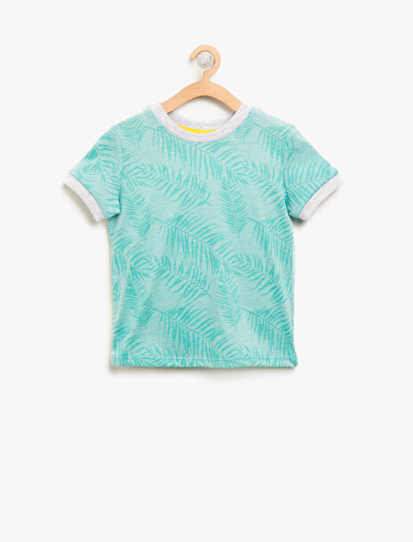 Koton Erkek Çocuk Desenli T-Shirt