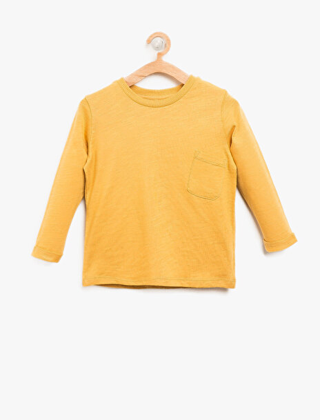 Koton Erkek Çocuk Cep Detaylı T-Shirt