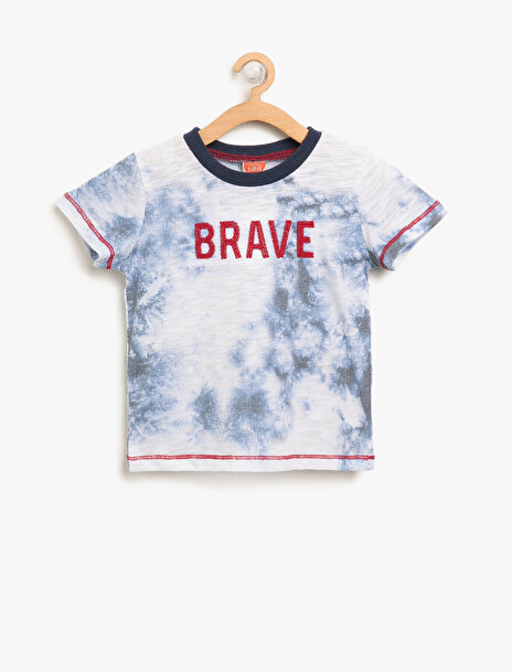 Koton Erkek Çocuk Yazılı Baskılı T-Shirt