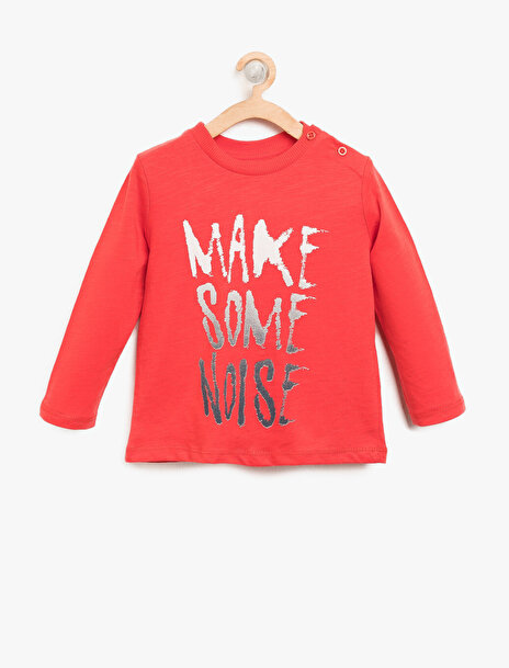 Koton Erkek Çocuk Yazılı Baskılı T-Shirt