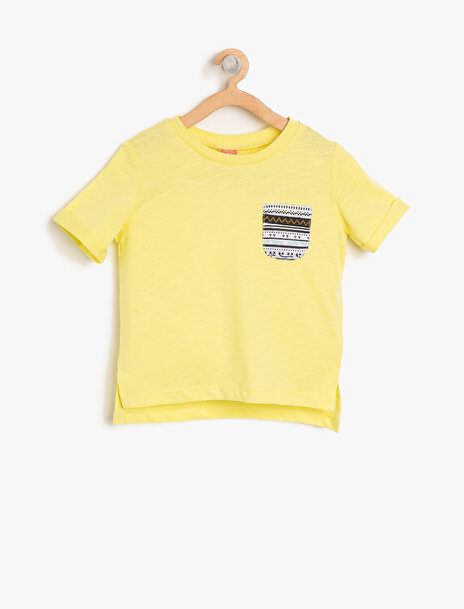 Koton Erkek Çocuk Desenli T-Shirt