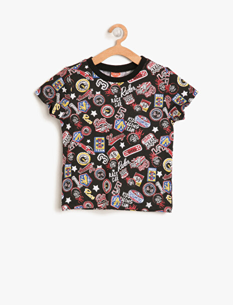 Koton Erkek Çocuk Yazılı Baskılı T-Shirt