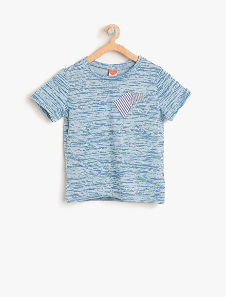 Koton Erkek Çocuk Cep Detaylı T-Shirt