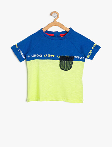 Koton Erkek Çocuk Cep Detaylı T-Shirt