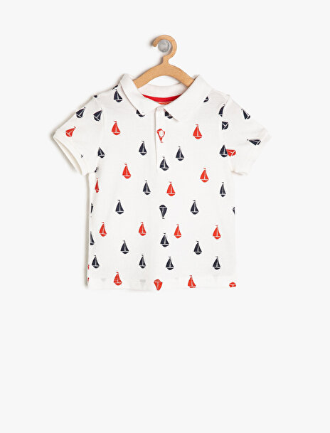 Koton Erkek Çocuk Desenli T-Shirt