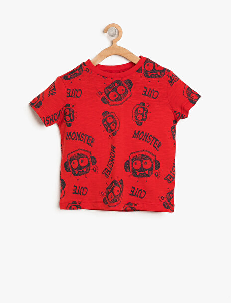 Koton Erkek Çocuk Baskılı T-Shirt