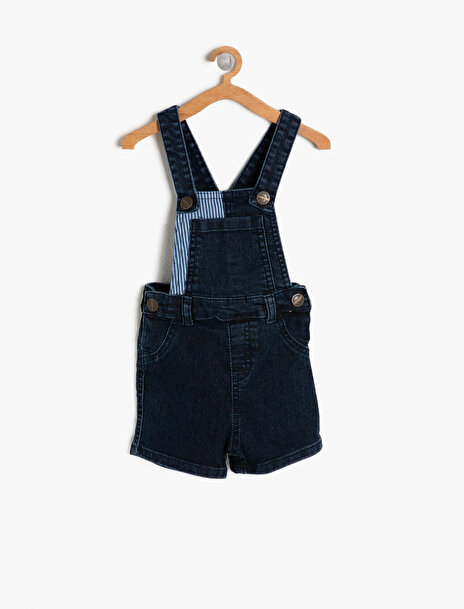 Koton Erkek Çocuk Düğme Detaylı Tulum