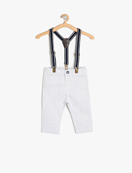 Koton Erkek Çocuk Kemer Detaylı Pantolon Koton Erkek Çocuk Kemer Detaylı Pantolon