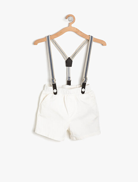 Koton Erkek Çocuk Kemer Detaylı Şort