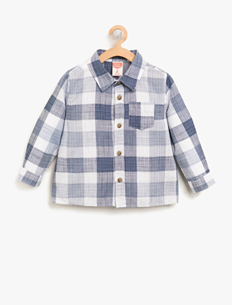 Koton Erkek Çocuk Kareli Gömlek