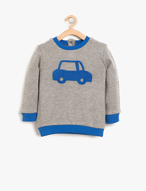 Koton Erkek Çocuk Desenli Kazak