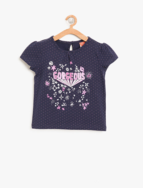 Koton Kız Çocuk Baskılı T-Shirt