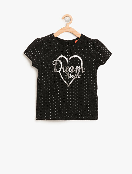 Koton Kız Çocuk Baskılı T-Shirt
