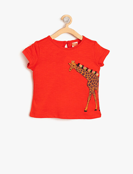 Koton Kız Çocuk Baskılı T-Shirt