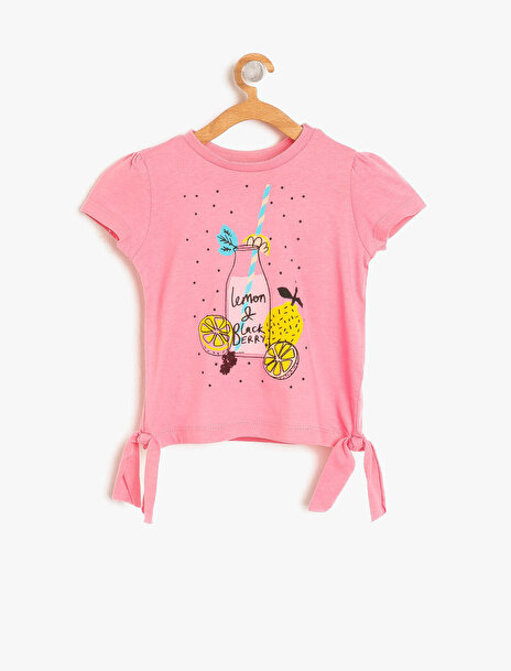 Koton Kız Çocuk Baskılı T-Shirt