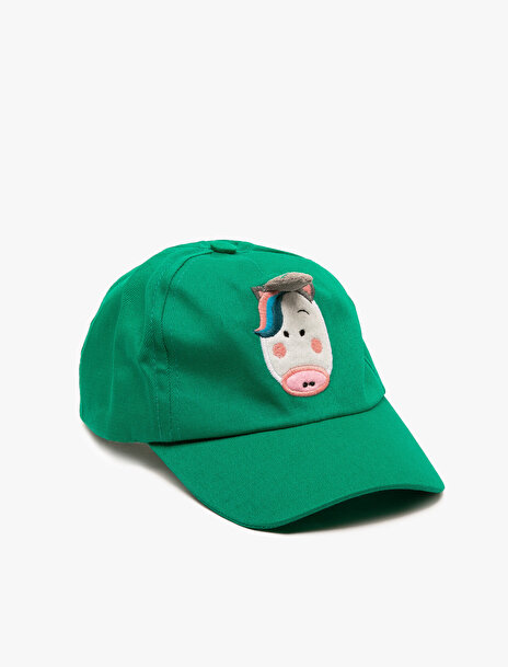 Koton Kız Çocuk Aplikeli Şapka