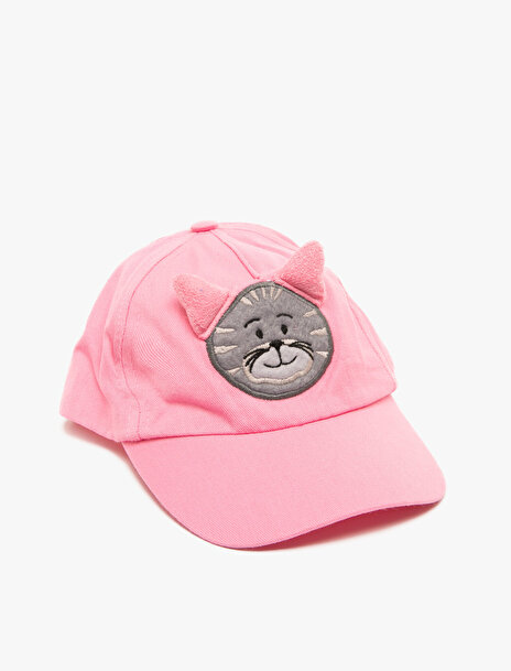 Koton Kız Çocuk İşlemeli Şapka