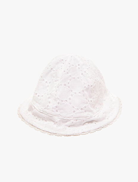 Koton Kız Çocuk Dantel Detaylı Şapka