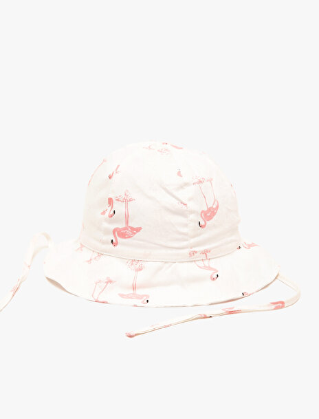 Koton Kız Çocuk işlemeli Şapka