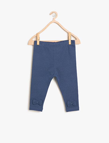 Koton Kız Çocuk Fiyonk Detaylı Tayt Koton Kız Çocuk Fiyonk Detaylı Tayt