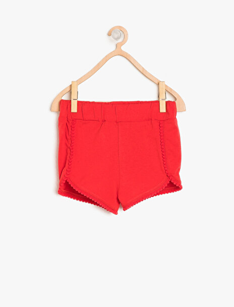 Koton Kız Çocuk Normal Bel Şort Koton Kız Çocuk Normal Bel Şort